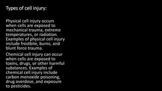 A Pathological Journey through Cell Injury, Death.pptx