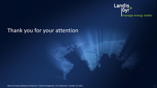 A Pathway Towards Smart Grids Through an Open IEC Based Software Architecture | PPT