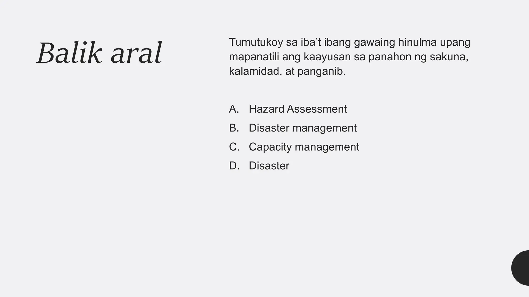 Apat na Yugto ang Disaster Risk Reduction -Aralipunan.com.pptx