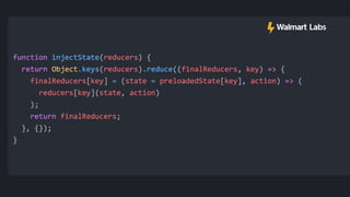 A Pattern for Code Splitting + Redux + SSR | PPT