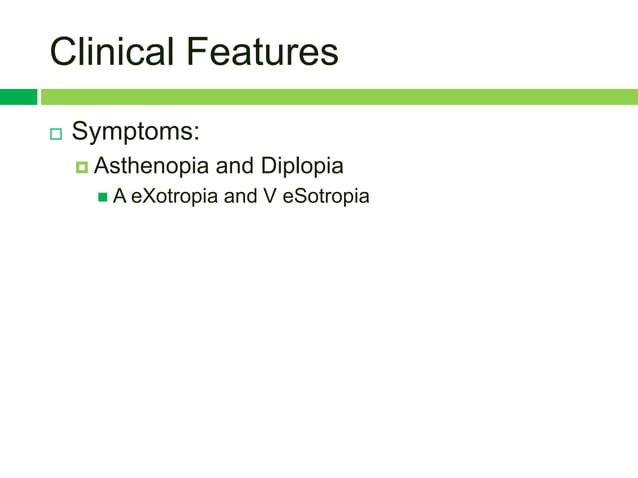 A-V pattern strabismus | PPTX | Eye and Vision Conditions | Diseases ...