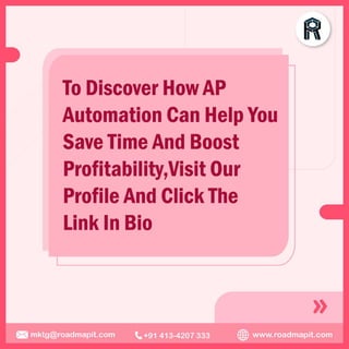 AP Automation Roadmap ERP | PDF