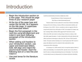 APA Version 6 Quick Guide | PPT