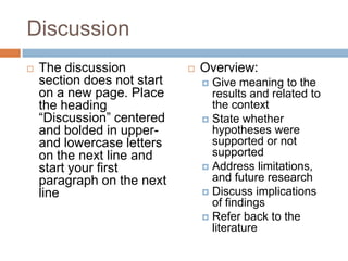 APA Version 6 Quick Guide | PPT