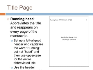 APA Version 6 Quick Guide | PPT