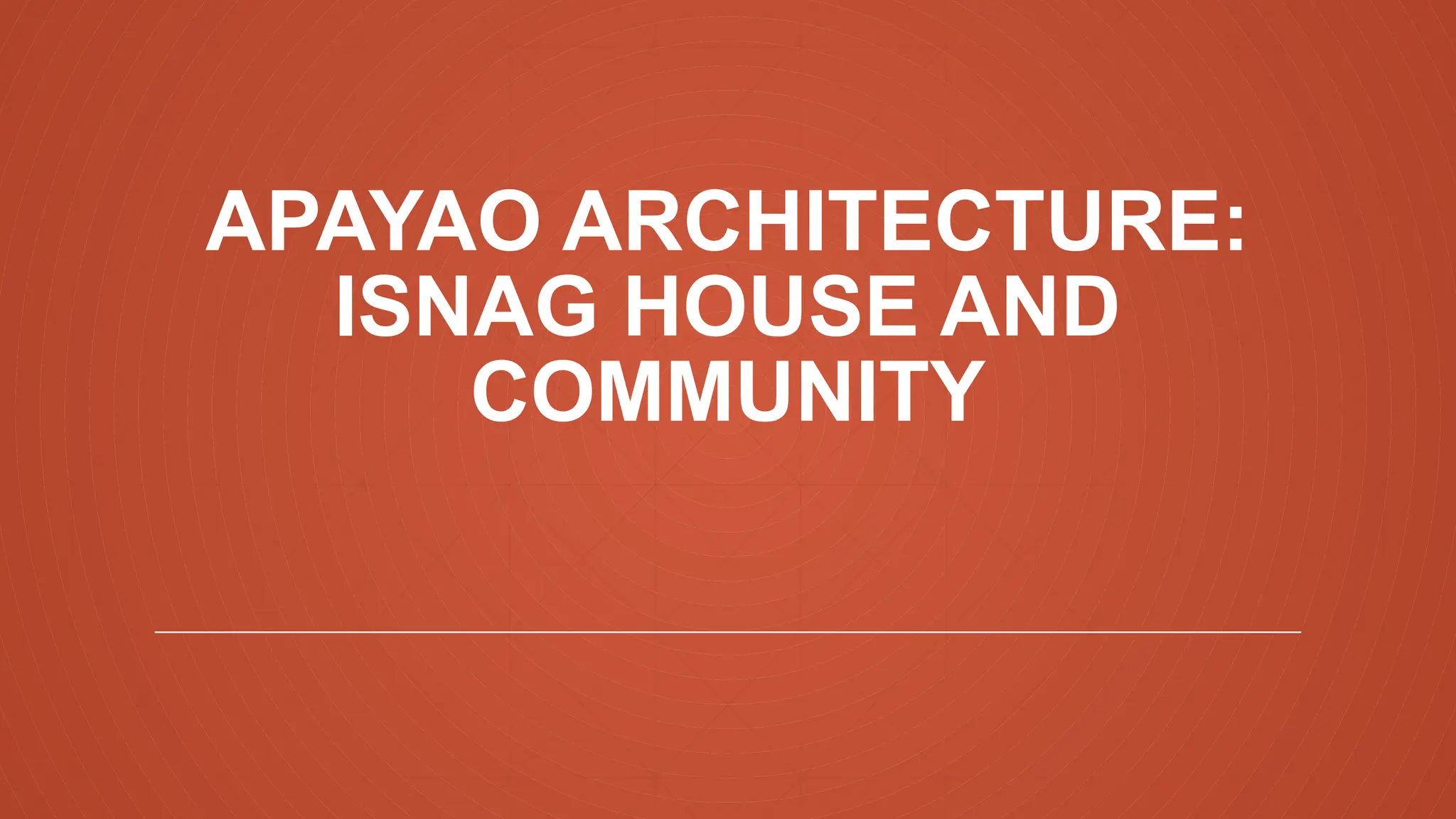 THE APAYAO CULTURAL HERITAGE CORDILLERA 101 | PPTX