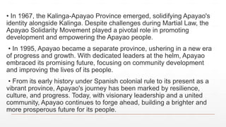 THE APAYAO CULTURAL HERITAGE CORDILLERA 101 | PPTX