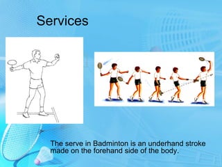 Badminton Underhand Serve