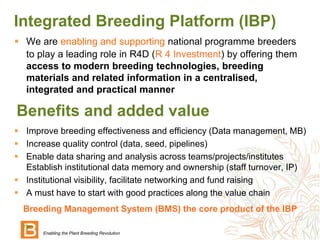15 years of collaborative work to modernize breeding in Africa | PPT