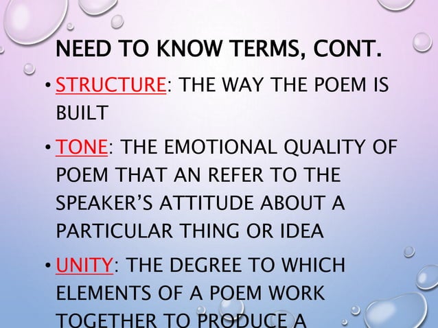 AP Basics of Poetry18.ppt | Poetry | Books and Literature