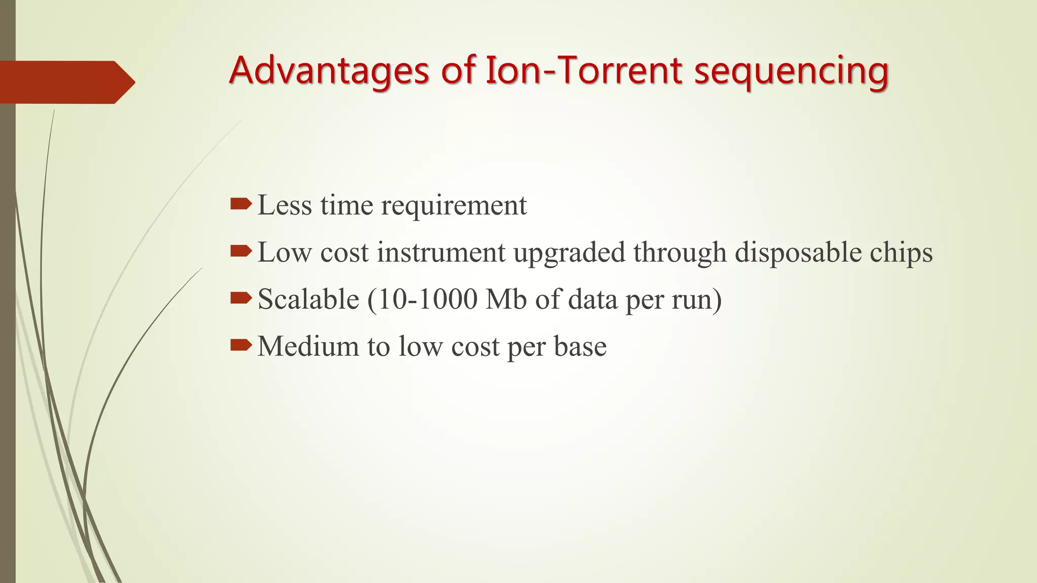 Ion Torrent Sequencing | PPTX