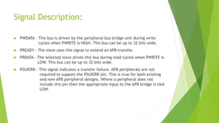 Introduction about APB Protocol | PPTX