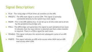 Introduction about APB Protocol | PPT