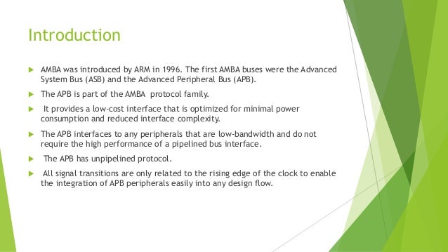 Introduction about APB Protocol