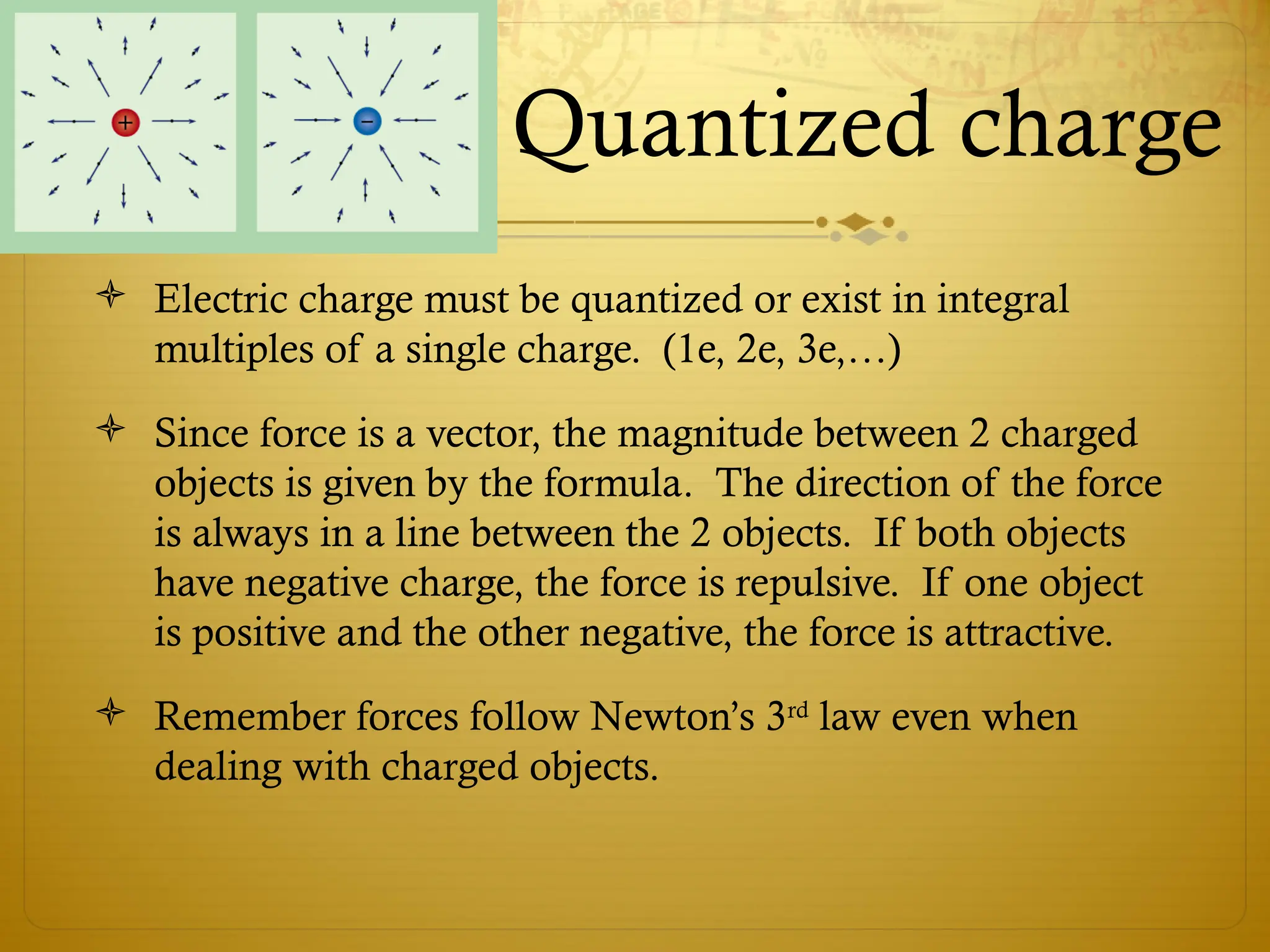 Electric Charge And Field chapter 1. class 12th | PPT