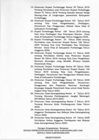 APBDES P.3 2020 | PDF