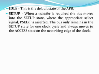 Advance Peripheral Bus | PPTX