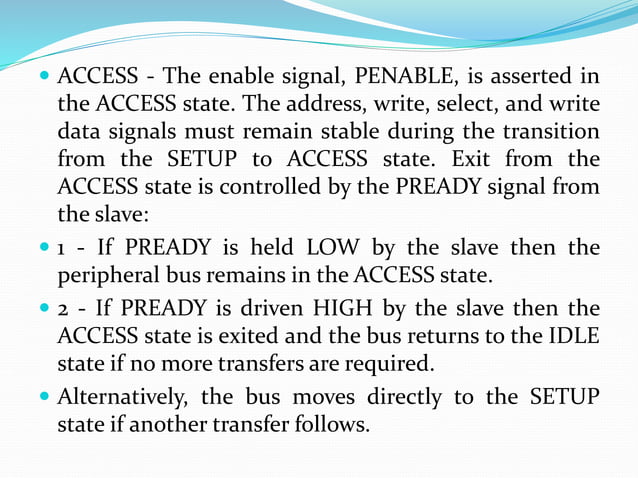 Advance Peripheral Bus | PPTX