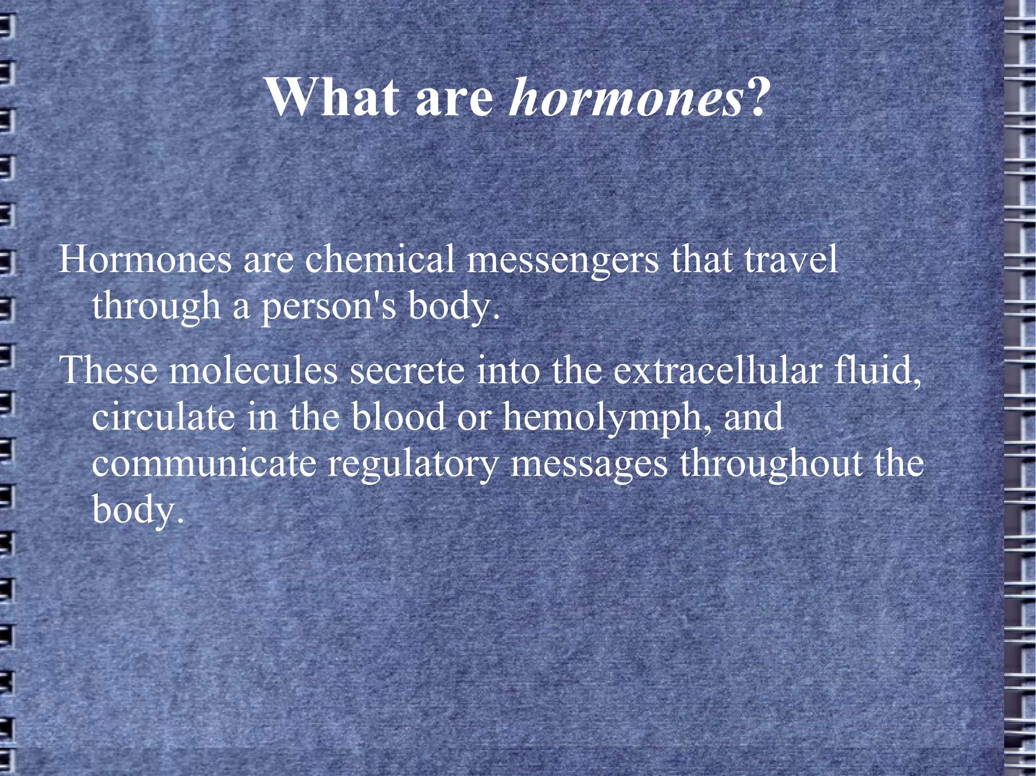 Ap bio hormones | ODP