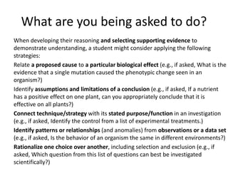 Ap bio free response help | PPTX