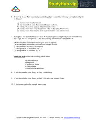 AP BIOLOGY MENDELIAN GENETICS AND 2 Student Packet.pdf