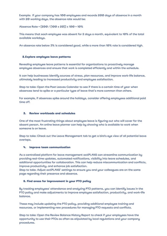 The Definitive Absence Management Guide for Big and Small Businesses ...