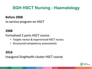 Jordan Hwang - HSCT - The Singapore (SGP) Experience | PDF