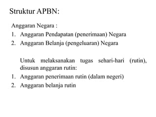 APBN dan APBD Materi Ekonomi Kelas 12 MA/SMA | PPT