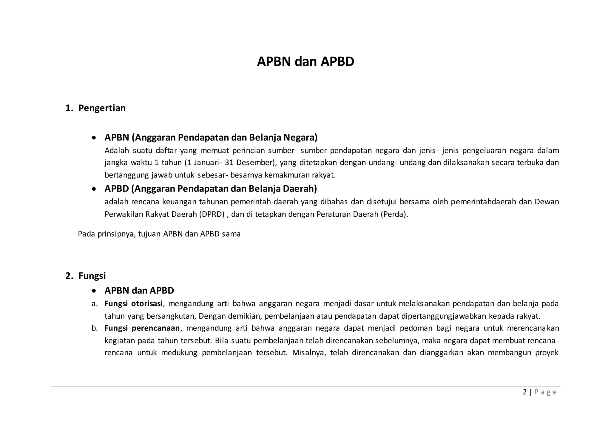 APBN dan APBD | PPT