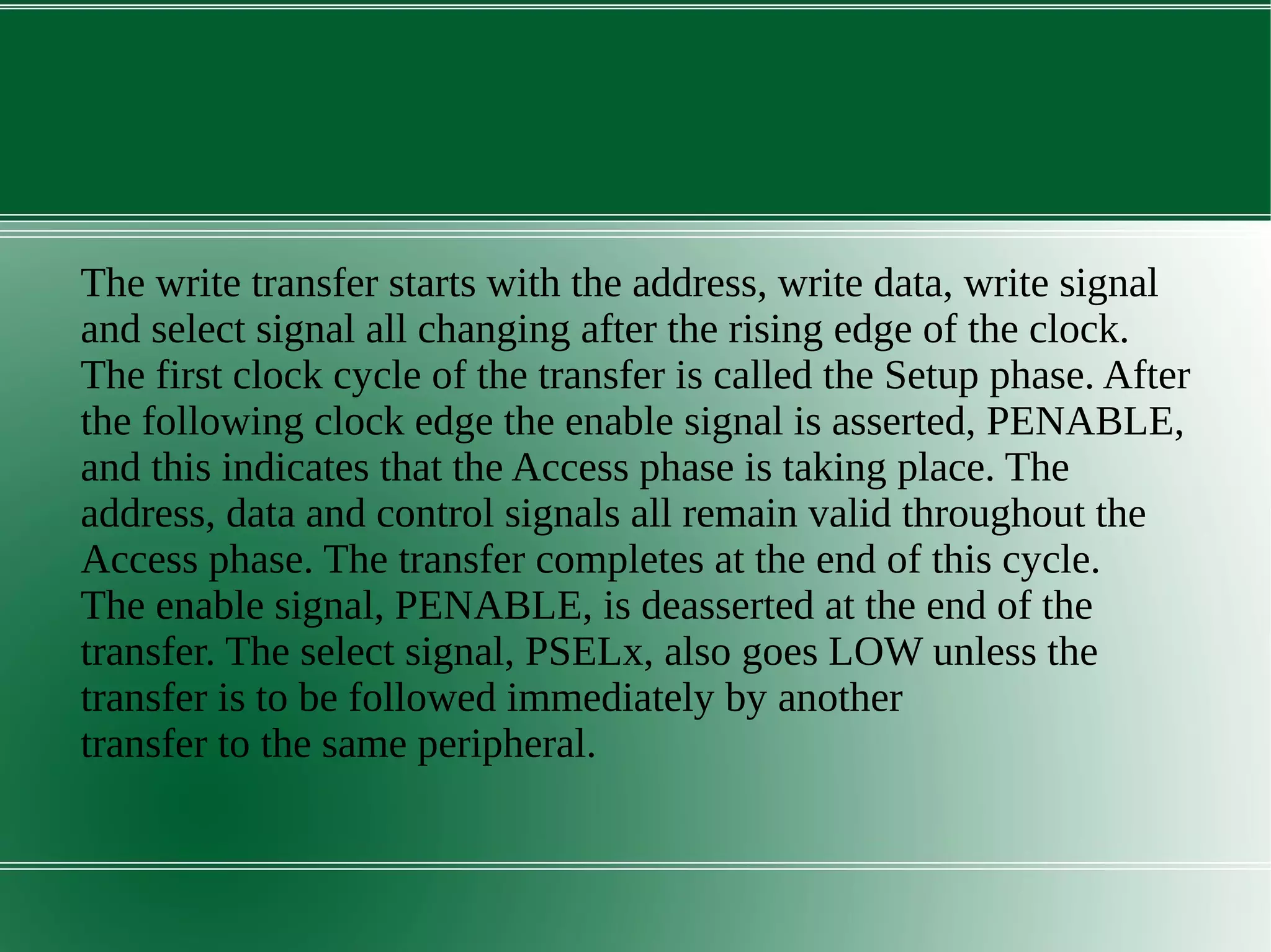 APB protocol v1.0 | ODP