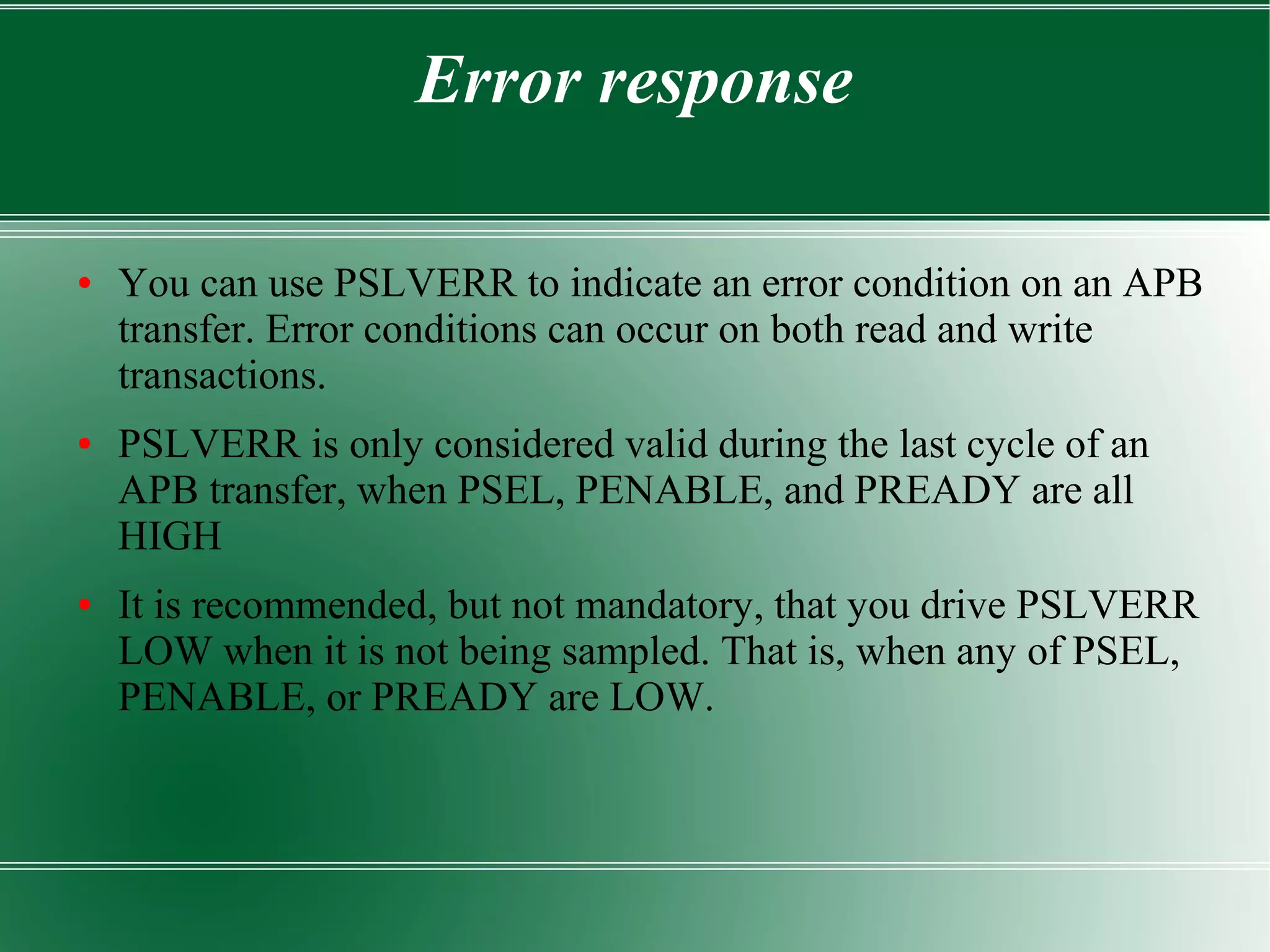 Apb Protocol V10 Odp Computer Networking Computing
