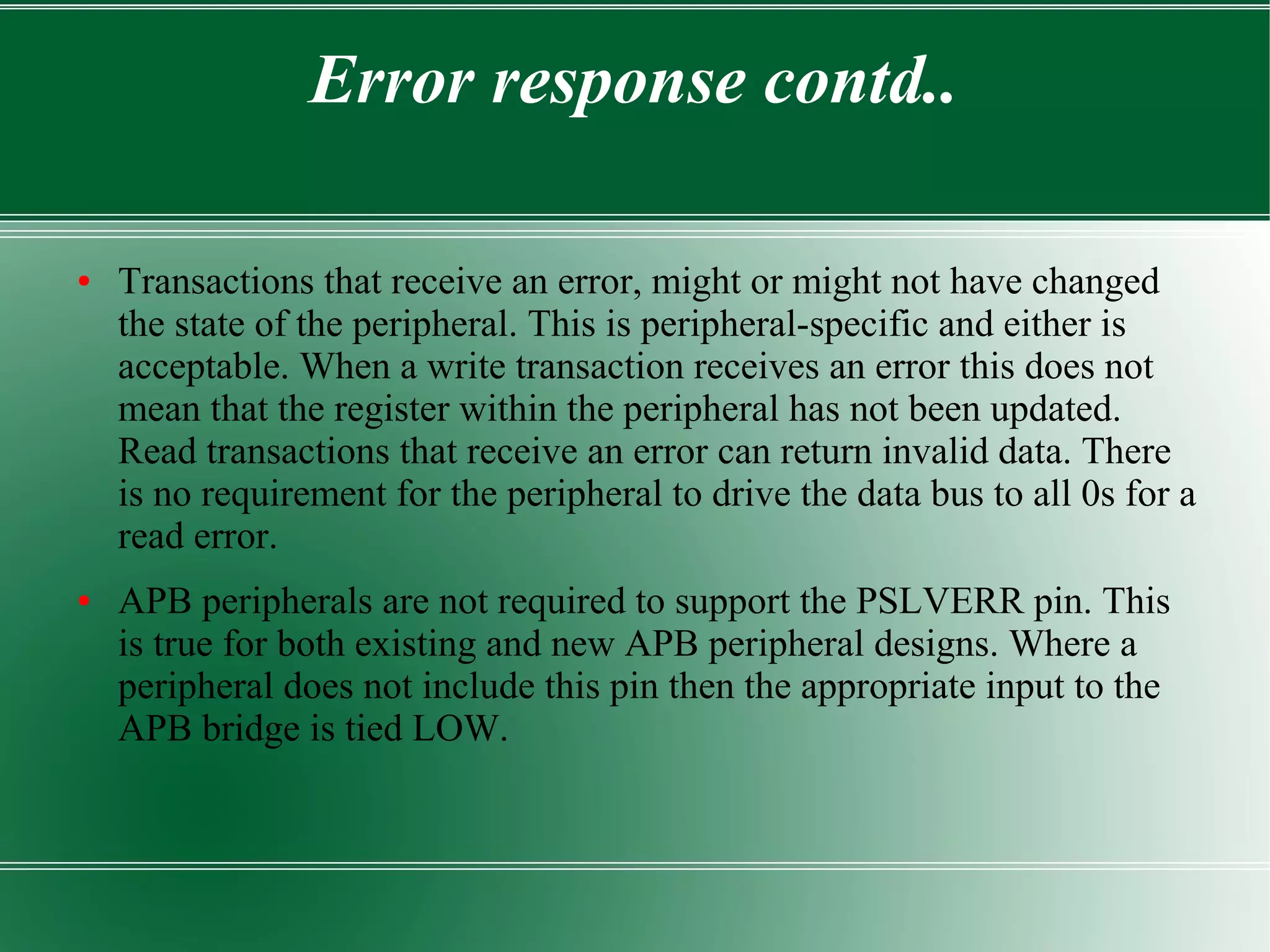 Apb Protocol V1 0 Odp