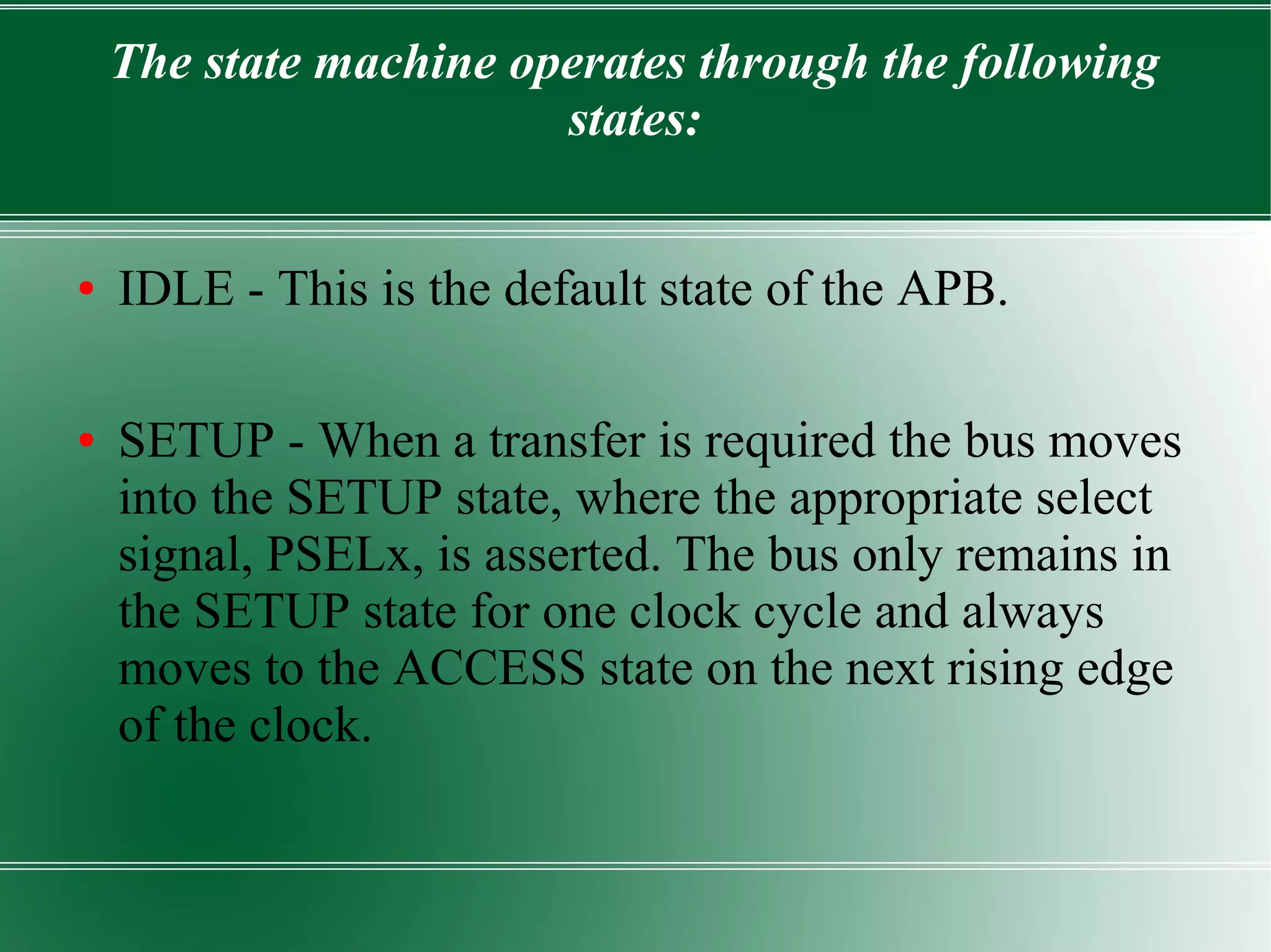 Apb Protocol V1 0 Odp