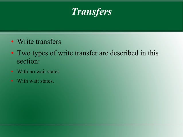 APB protocol v1.0 | ODP | Computer Networking | Computing