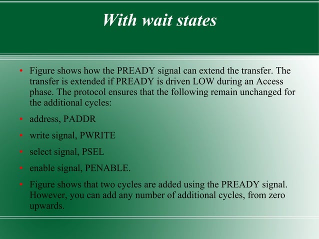 APB protocol v1.0 | ODP | Computer Networking | Computing