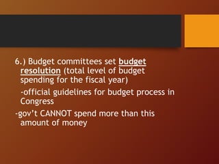 AP Budget, Taxing, and Spending | PPT