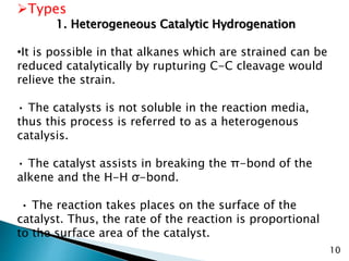 Hydrogenation reaction | PPTX