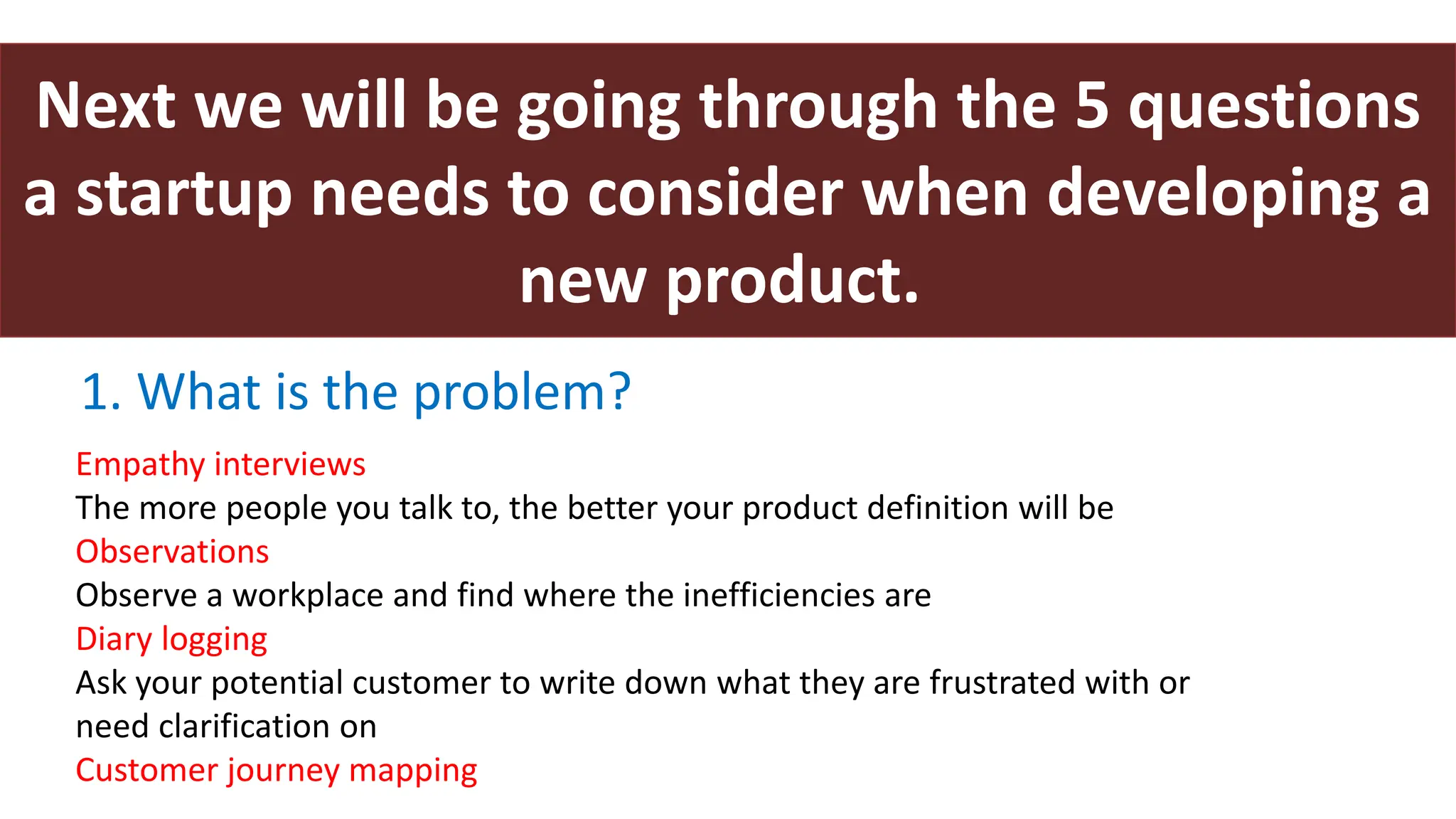 ACHIEVING PROBLEM SOLUTION FIT & PRODUCT MARKET FIT - By Dr. SUBATHRA ...