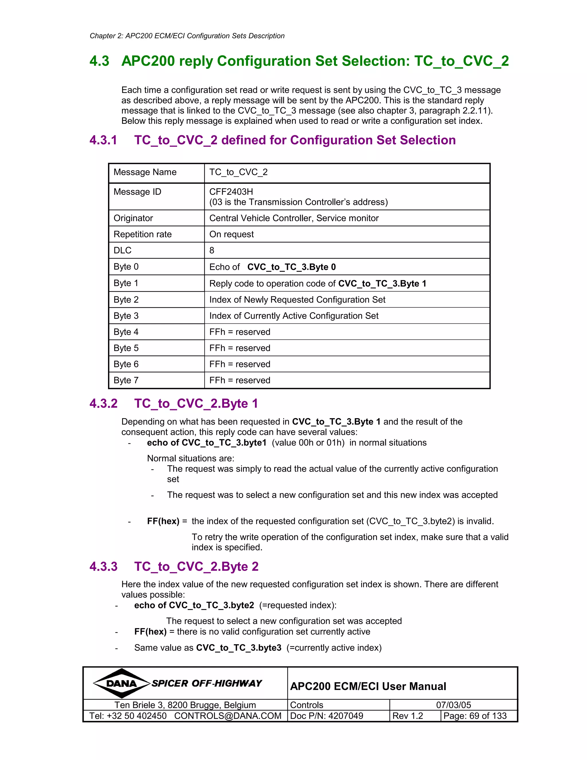 Apc200 ecm eci user manual v1.2 | PDF