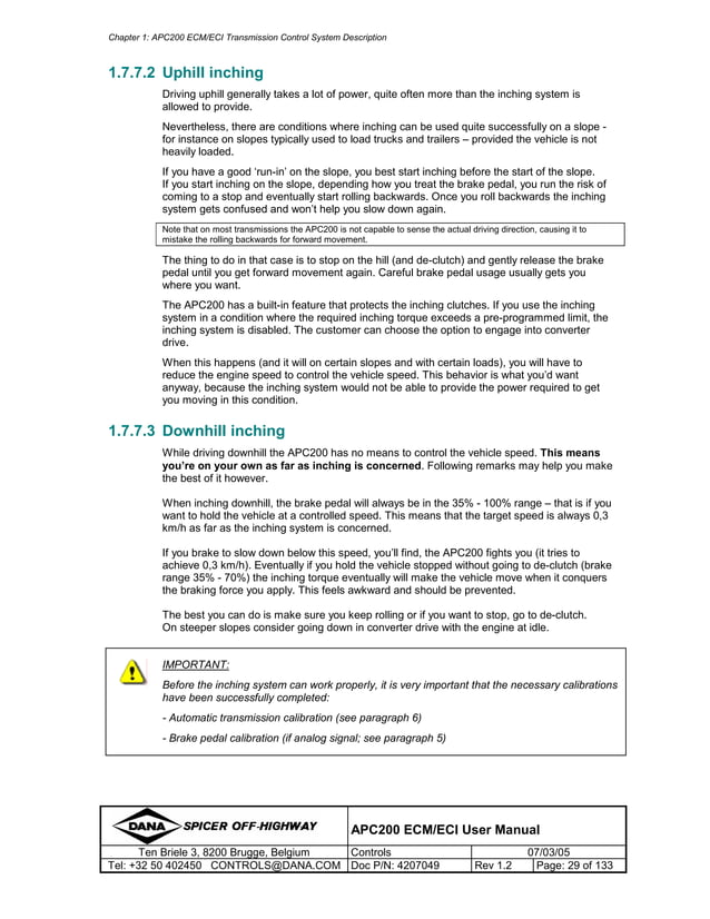 Apc200 ecm eci user manual v1.2 | PDF