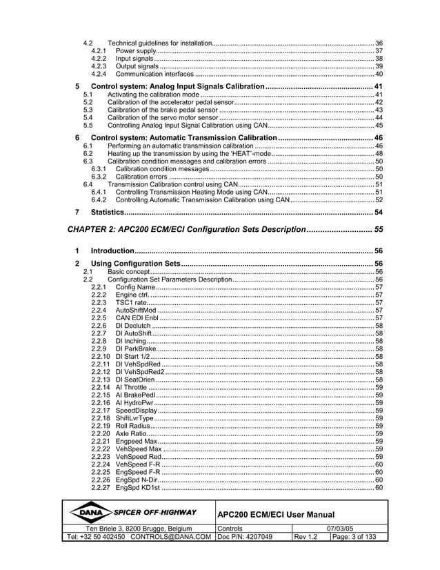 Apc200 ecm eci user manual v1.2 | PDF