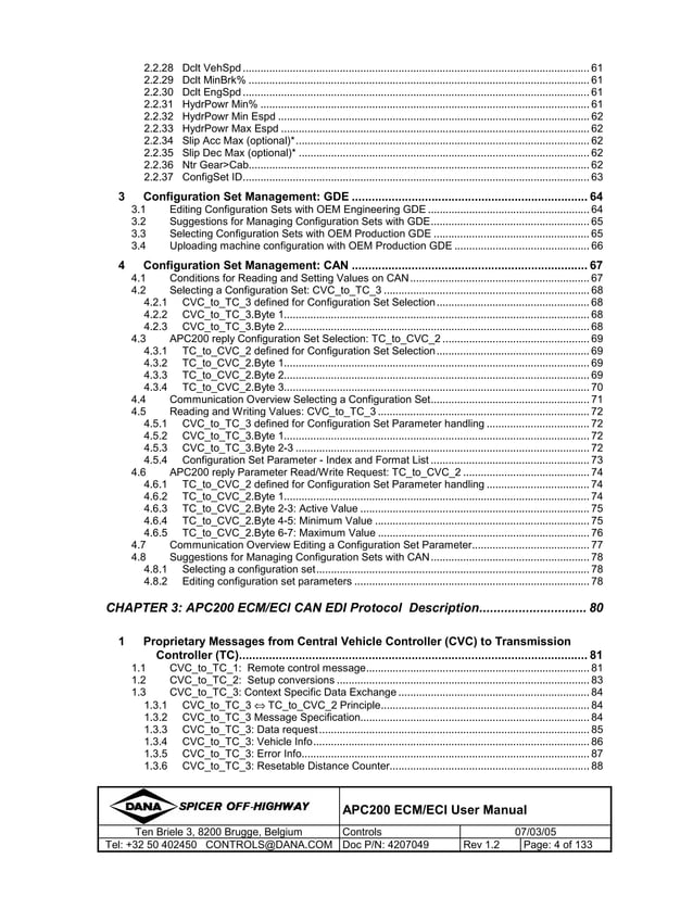Apc200 ecm eci user manual v1.2 | PDF