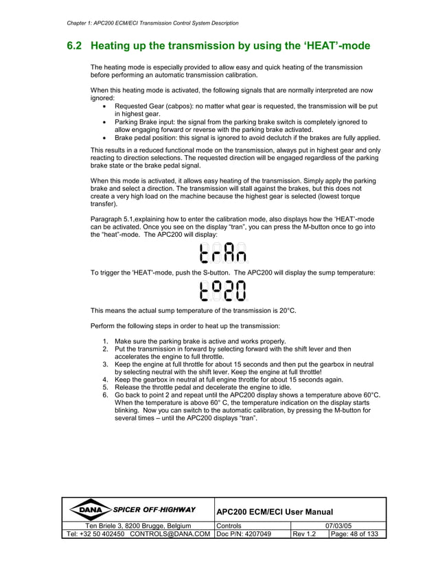 Apc200 ecm eci user manual v1.2 | PDF