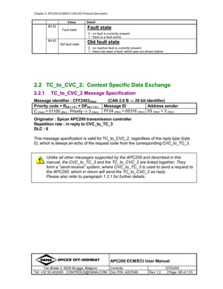 Apc200 ecm eci user manual v1.2 | PDF