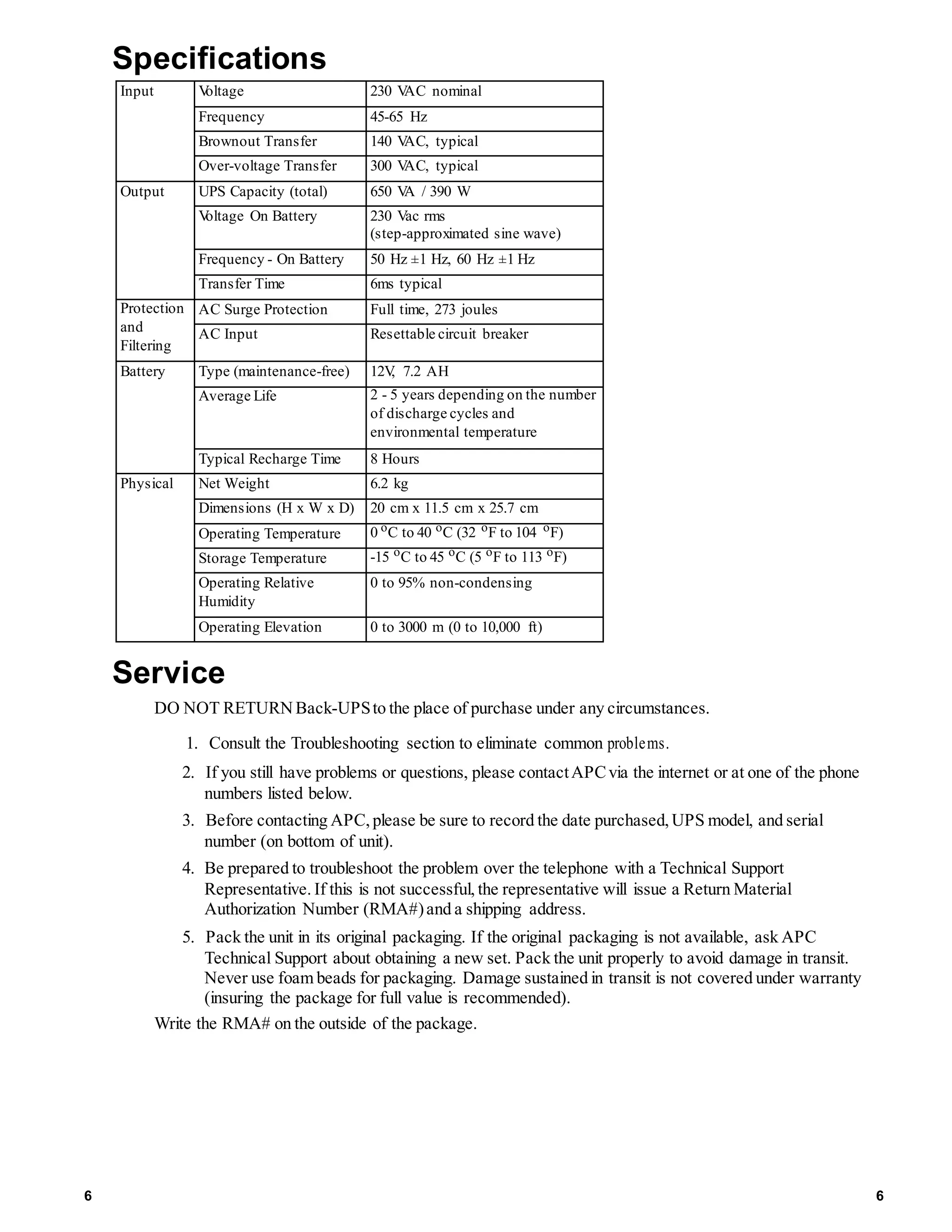 Apc 650 UPS and Essentail Power Protection | DOCX