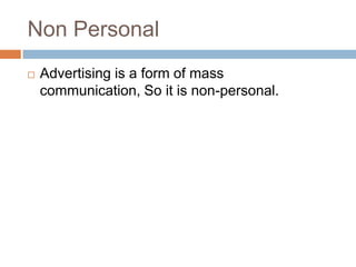 Basic of Advertising | PPTX