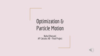 AP Calculus Topics Real World Applications | PPTX