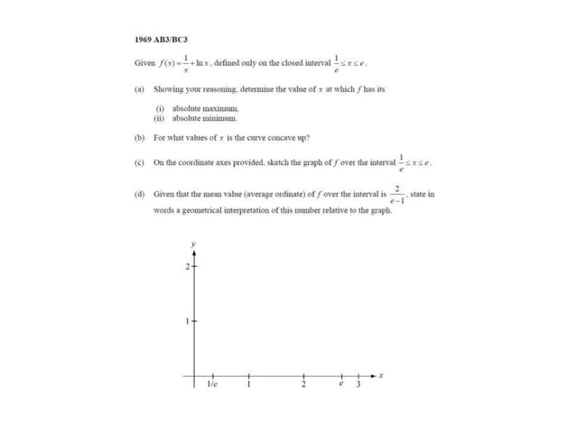 Ap calculus applications of derivatives frq | PPTX | Physics | Science