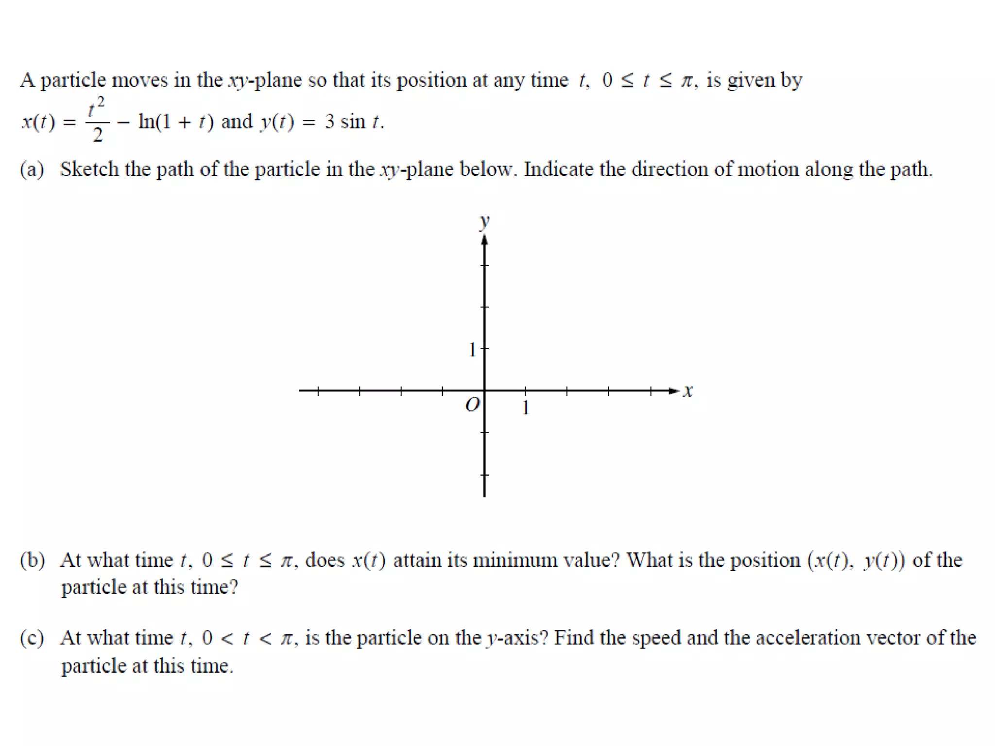 Ap Calculus Bc Parametric Vector Frq Pptx
