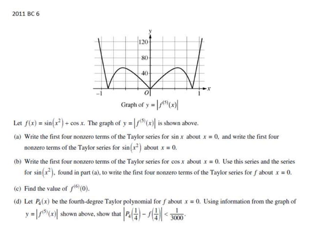 AP Calculus BC Series FRQ Solutions | PPTX